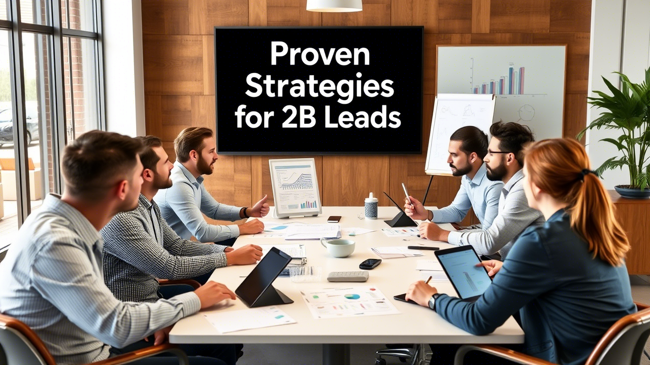 How To Get B2B Leads In 2025 | Proven Data-Driven Strategies